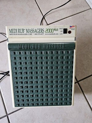 Medi-Rub 2000 Plus MR-3F 2-Speed Foot Massager TESTED | eBay