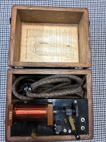 Antique Quack Medicine Device Ultra Violet Ray Oscillator | eBay