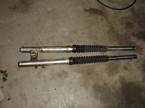 1984 83 Kawasaki KX250 KX 250 Dirt Bike Front Forks Shocks (027/4) | eBay