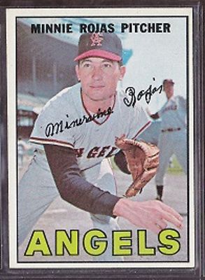 1967 TOPPS BASEBALL CARD #104 MINNIE ROJAS CALIFORNIA ANGELS EX | eBay