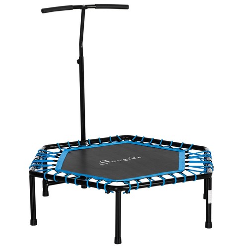 Soozier 48" Adult Hexagon Rebounder Trampoline Fitness Bungee Jumping ...