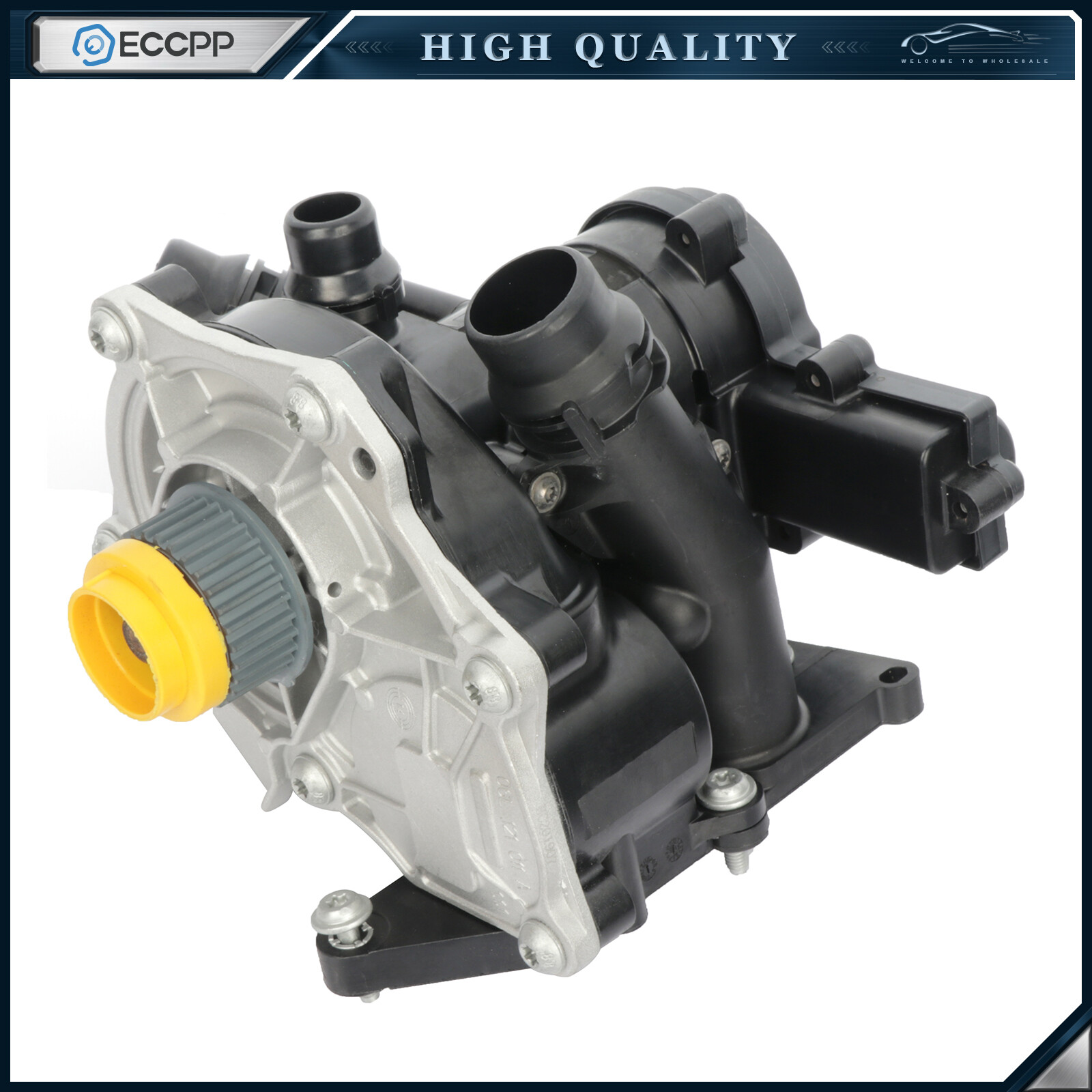 Electronic Water Pump w/Thermostat for VW SKODA AUDI 1.8L 2.0L ...