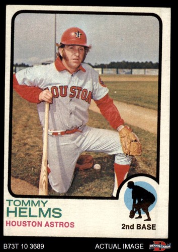 1973 Topps #495 Tommy Helms Astros 4 - VG/EX | eBay