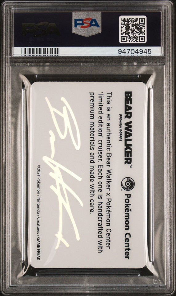 PSA 10 Leafeon Bear Walker Bearwalker 2022 One of 500 Pokemon Center ...