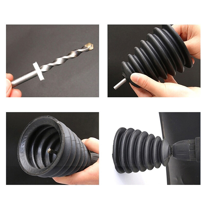 Drill Dust Collector Rubber Dust Cover Electric Hammer Drill Dust ...