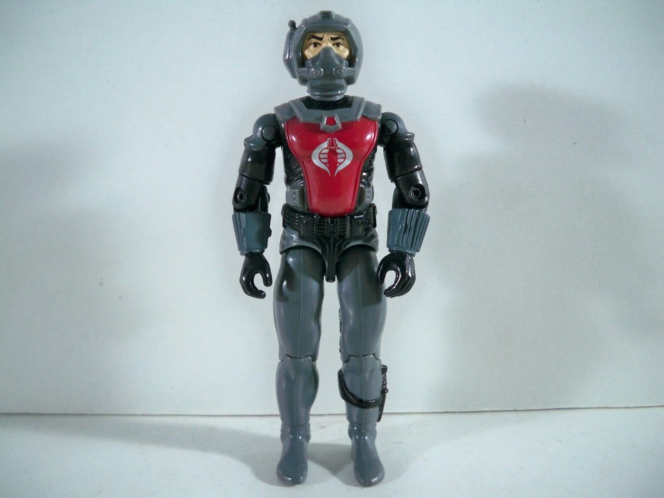 K25i6575 PIRANHA W/ EELS GI JOE COBRA 100% COMPLETE 1990 ORIGINAL ...