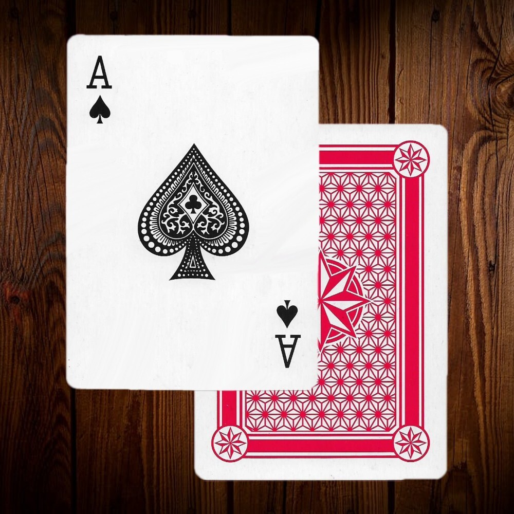2 x Large Giant Jumbo 12cm x 8cm Deck Playing Cards (Pack of 52) Easy ...
