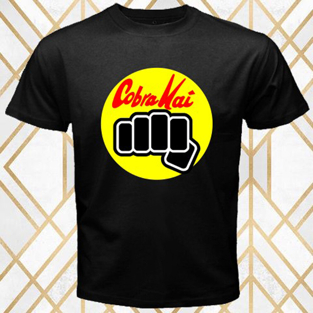 Cobra Kai Punch Karate Kid Miyagi Men's Black Size S - 3XL | eBay