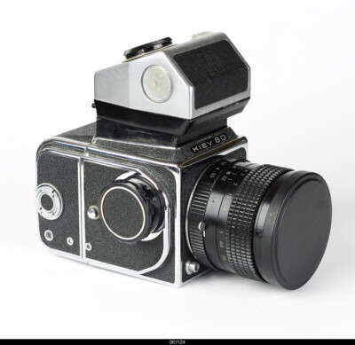 Kiev 80 SLR medium format 6x6 film camera w/ MIR-38V f3.5/65mm Prism ...