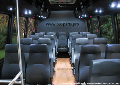 Third Row Shuttle Bus Seat Covers | Black | Vinyl Performance Part