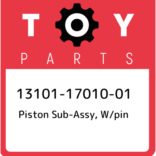 13101-17010-01 Toyota Piston sub-assy, w/pin 131011701001, New Genuine ...