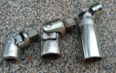 Joint Sockets Universal New Britain, S-K, Truecraft Set of 3, Various ...