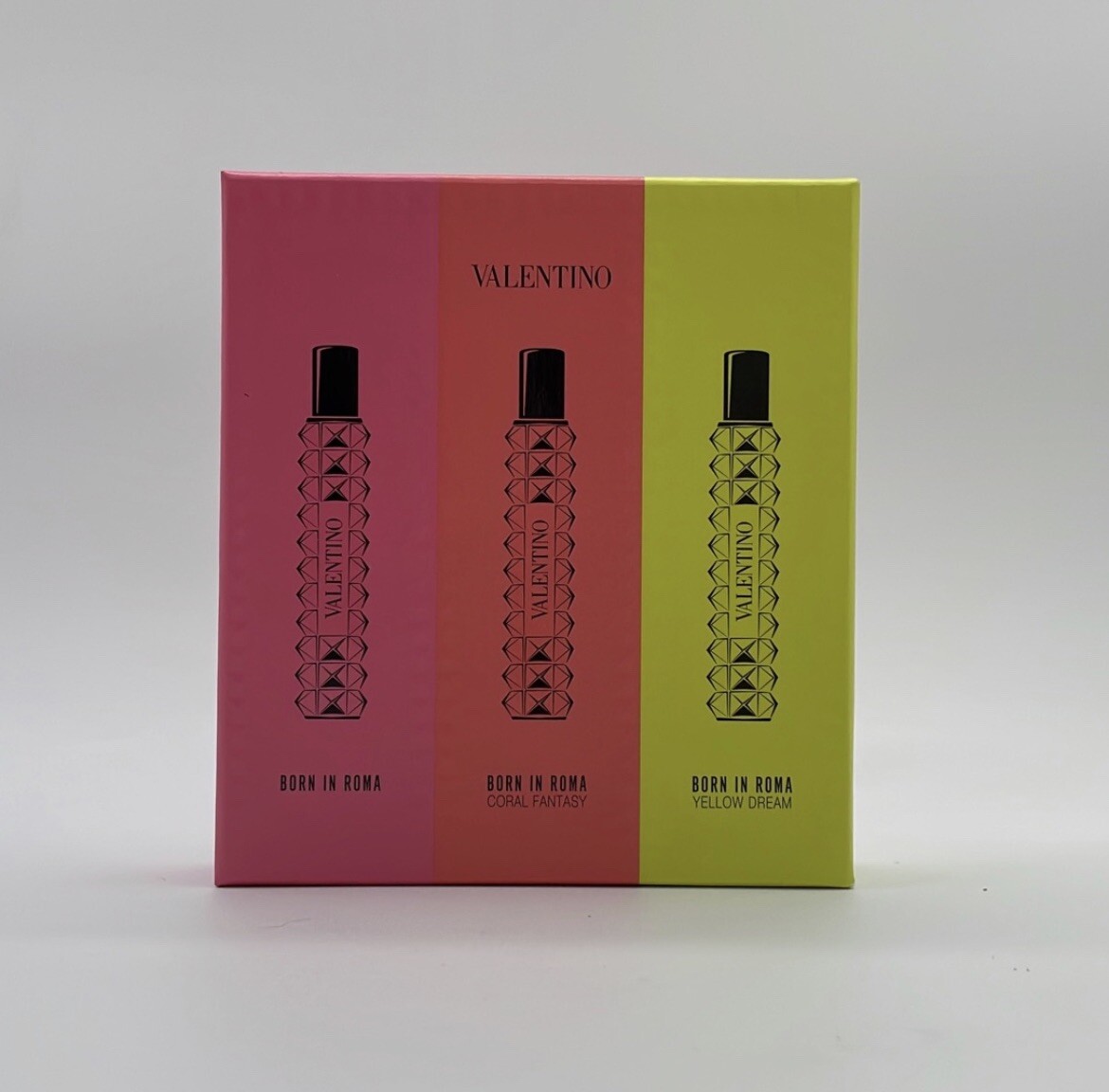 NEW Valentino "Born in Roma" Women's 3 Piece Trio Perfume Fragrance ...