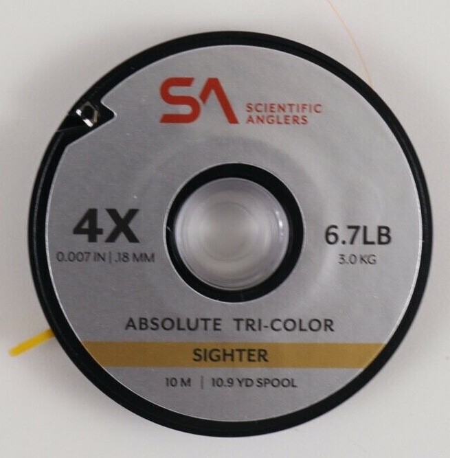 Scientific Anglers Absolute Tri-Color Sighter Tippet - All Sizes - FREE ...