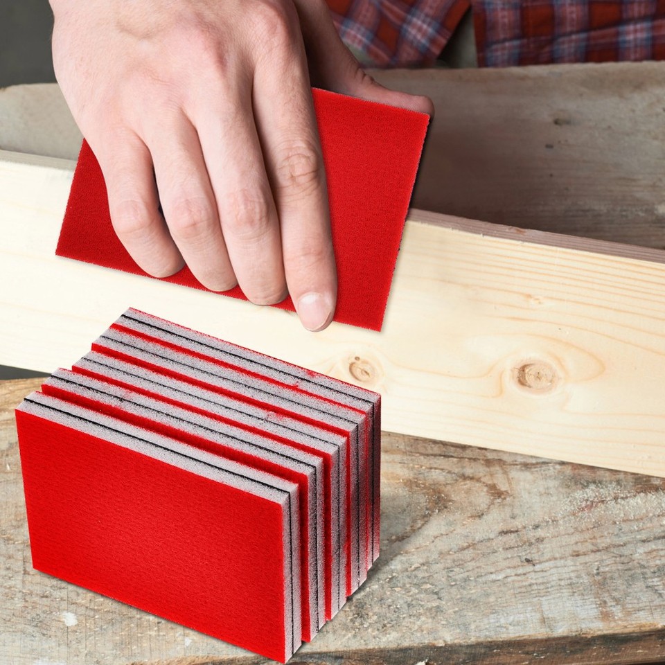 20 Pcs Sandpaper Sanding Blocks For Crafts Replacement Car Automotive ...