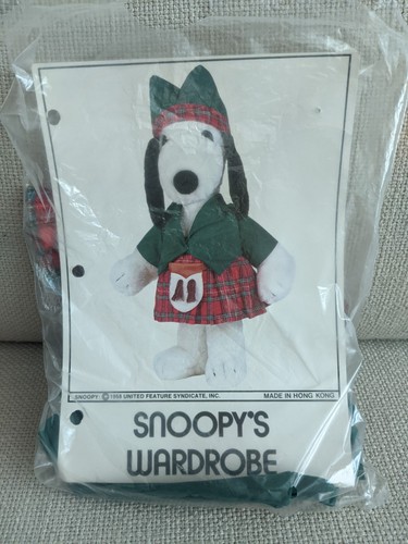 Peanuts Snoopy Wardrobe Scottish | eBay