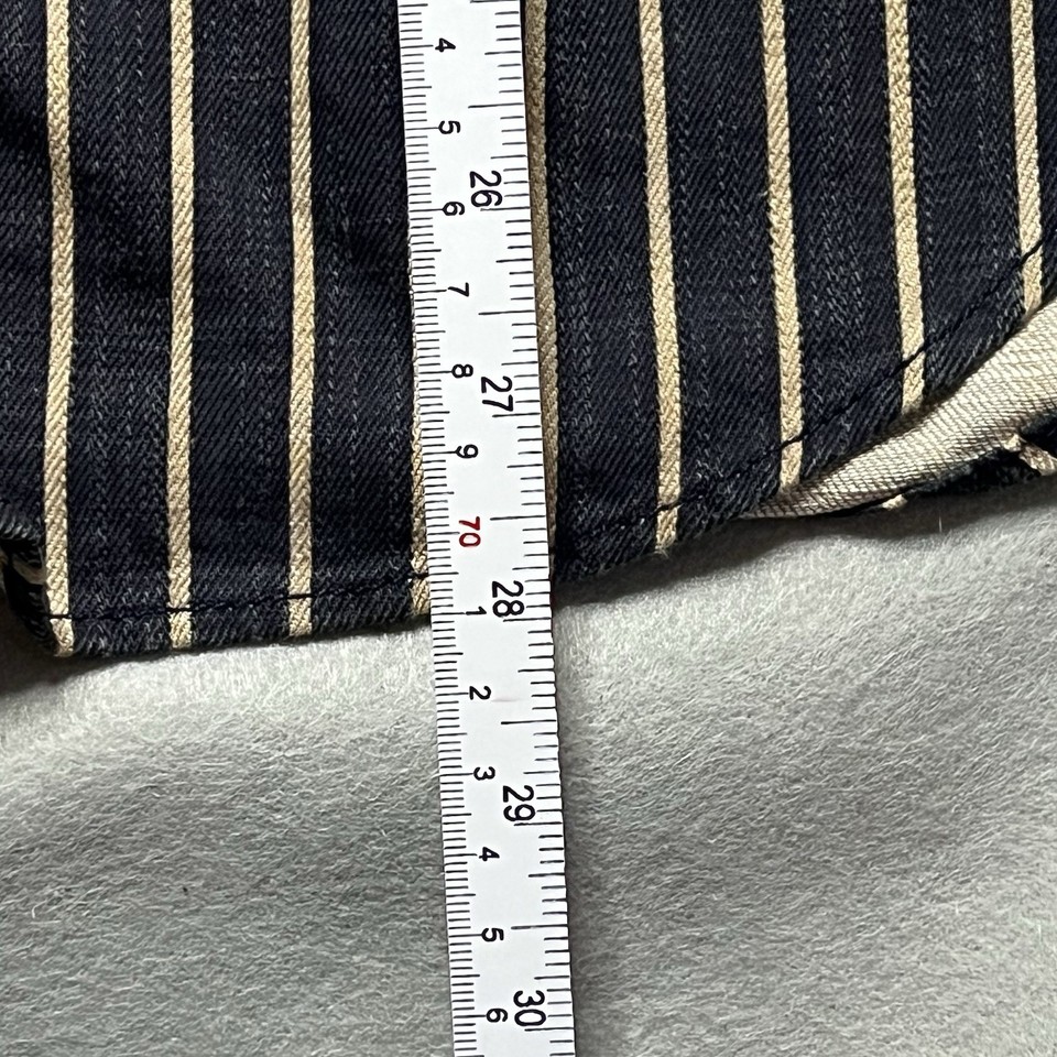 Freenote Ranch Wear Rancho Navy Stripe The Slanted Pocket Western Made ...