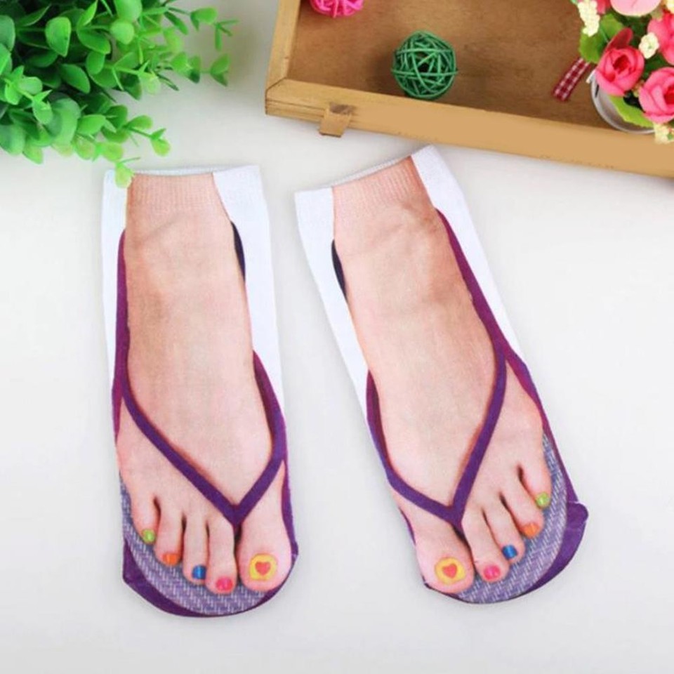 Boat Socks Foot Socks 3D Pattern Manicure Print Sock Running Socks ...