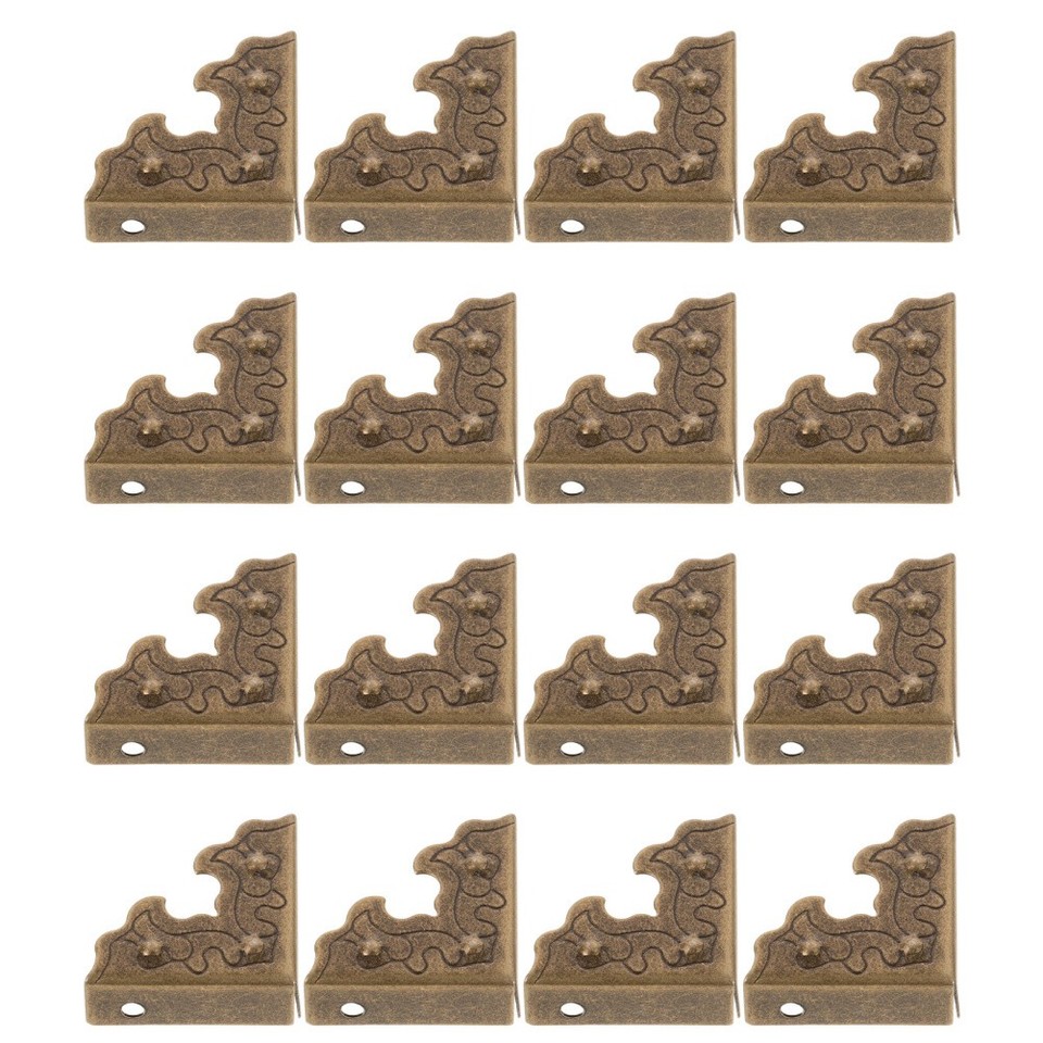 100pcs Photo Edge Protector - Metal Corner Guard Vintage Picture Frame ...