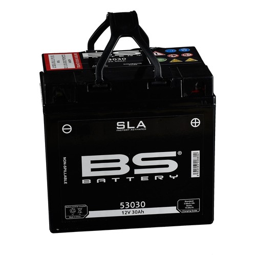 Batterie 12V 30AH 53030 Gel BS-Battery passend für Moto Guzzi V65 GT PG ...