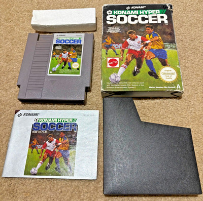 Nintendo NES Konami Hyper Soccer Boxed 100% Complete PAL AUS Edition | eBay
