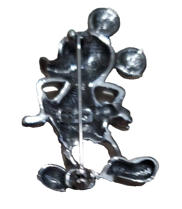 Vintage Disney Mickey Mouse Brooch Pin Silver Tone Collector | eBay
