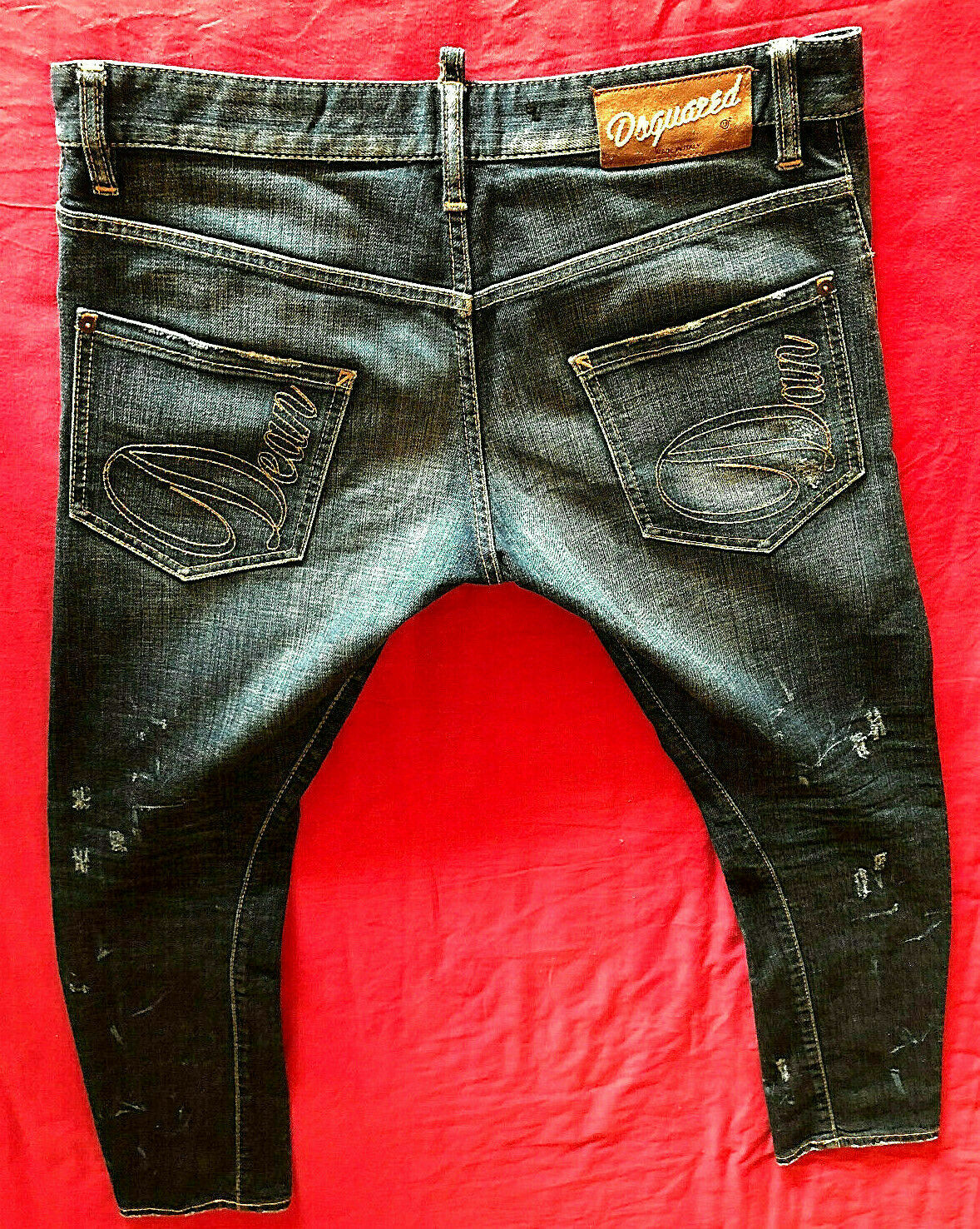 RRP €500 Authentic DSQUARED kenny jeans S74LA0585 Tag… - Gem