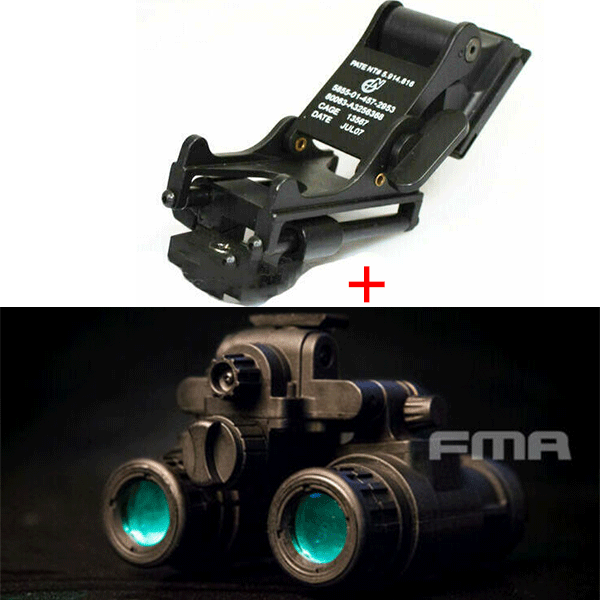 FMA Tactical Dummy AN-PVS31 Model With Light Luminous + Metal helmet mount | eBay