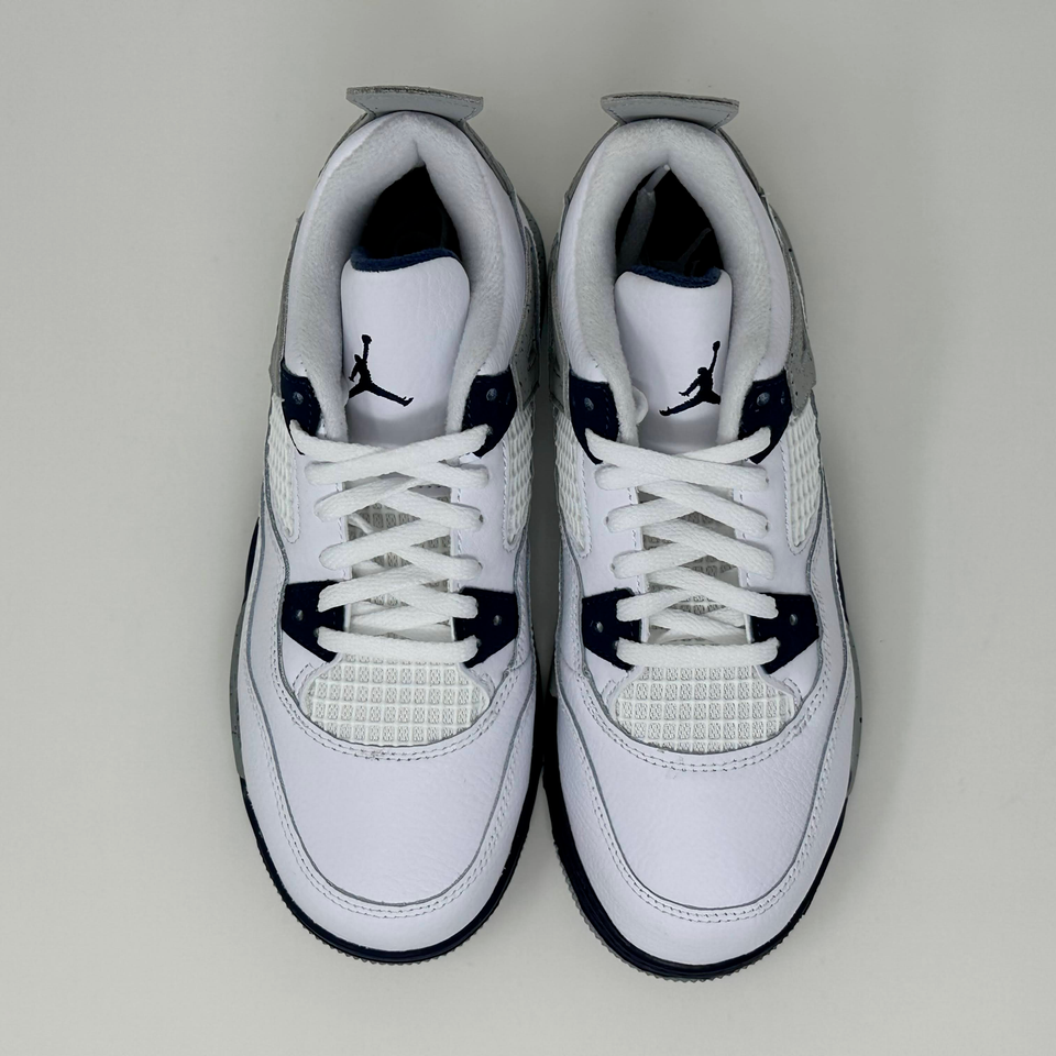 Nike Air Jordan Retro IV 4 TD Midnight Navy Baby Toddler Size 10c ...