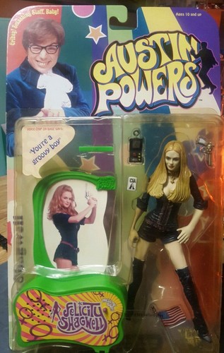 1999 Austin Powers Felicity Shagwell Action Figure McFarlane Toys MOC ...