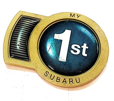 My 1st Subaru Badge Of Ownership Emblem Badge Logo 214s1 | eBay