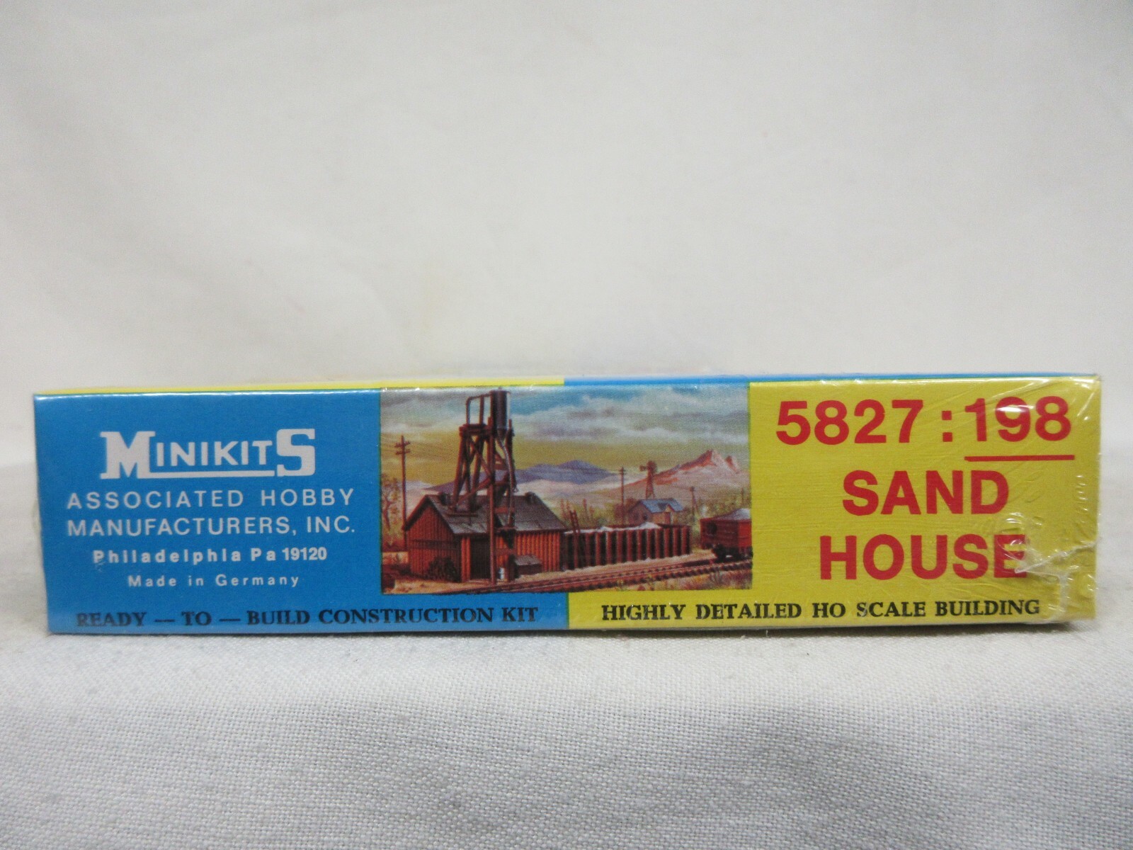 AHM MiniKits 5827 : 198 Sand House Boxed SEALED HO Scale Train Plastic ...