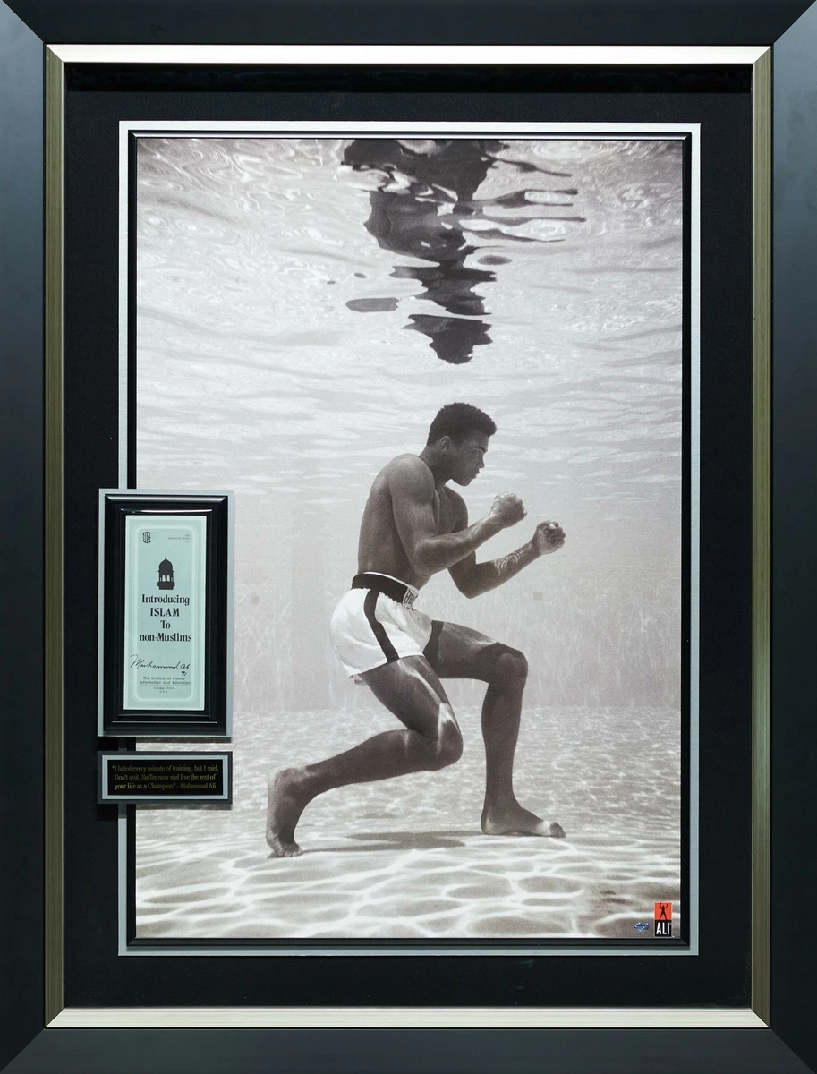 Muhammad Ali Underwater Poster