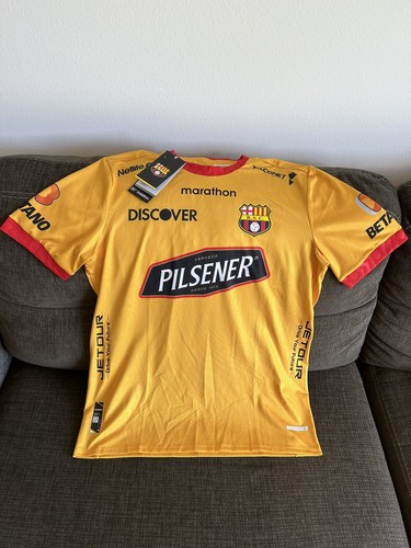 Marathon Authentic Barcelona Guayaquil Kitu Diaz #10 Ecuador Jersey Men ...