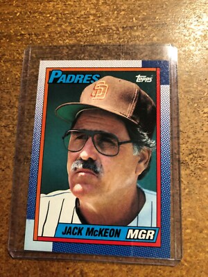 1990 Topps Baseball # 231 Jack McKeon Padres Manager | eBay