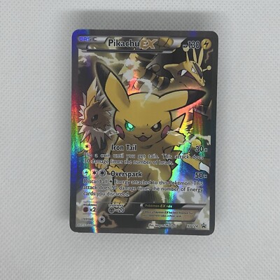 Pokémon TCG 2016 X&Y Pikachu EX Black Star Promo XY124 LP | eBay