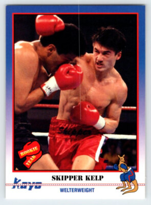 SKIPPER KELP WELTERWEIGHT BOXER Kayo Boxing Trading Card 1991 B174 | eBay