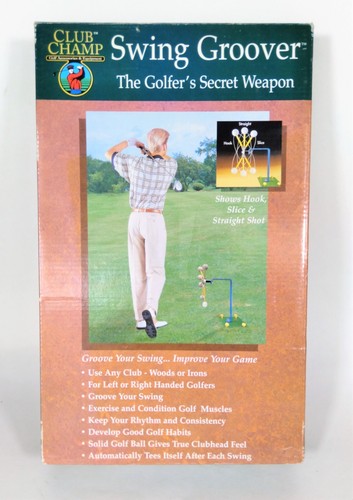 Club Champ Swing Groover Training Device Model 9202 New | eBay