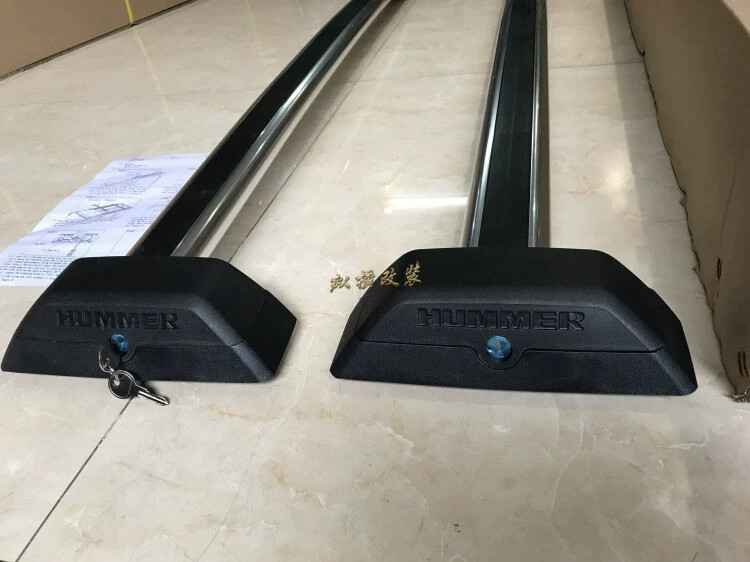 2PCS Cross Bar Fits For Hummer H3 2006-2010 Roof Rail Luggage Kayak ...