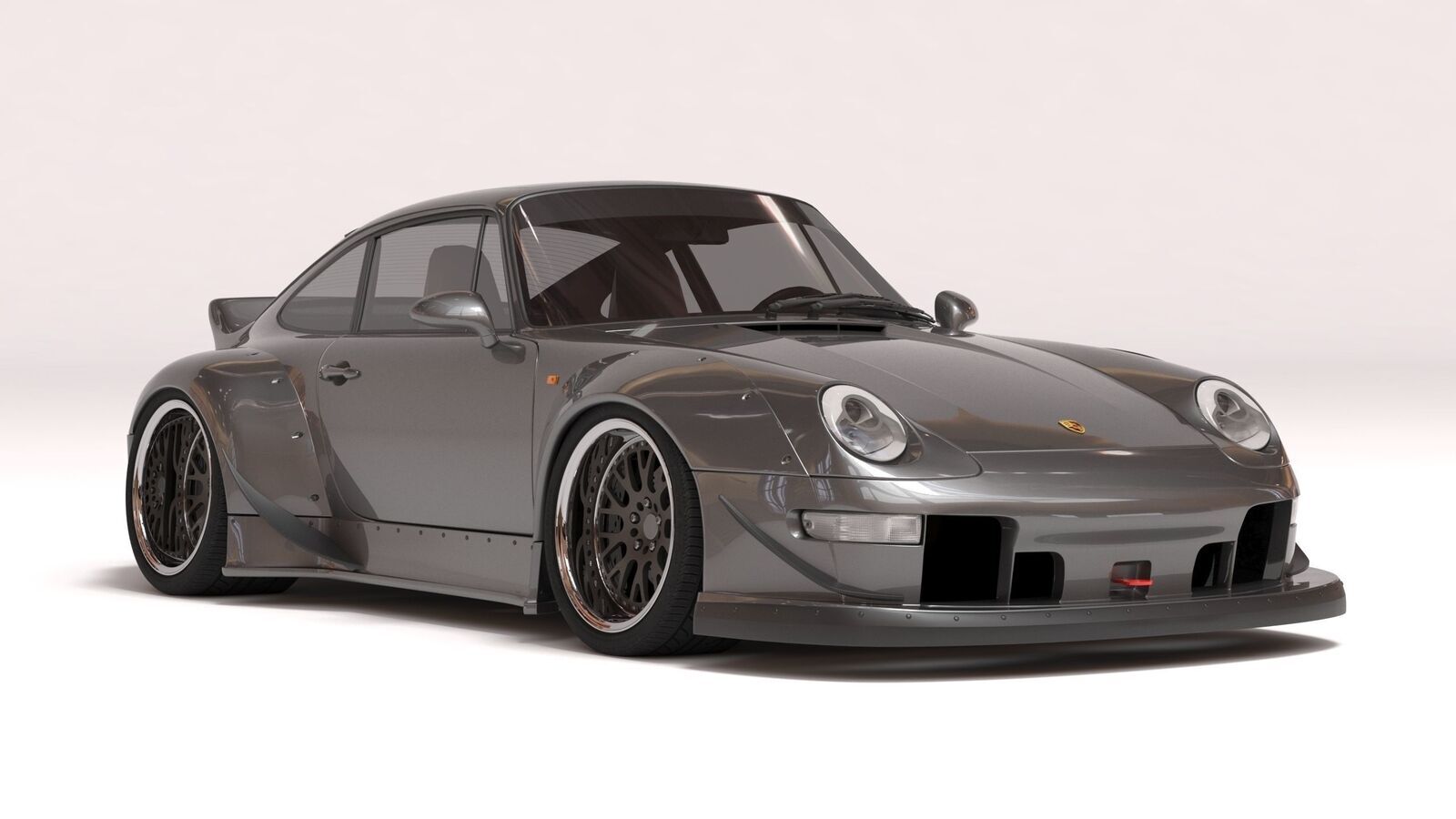 Widebody Kit For Porsche RWB 993 Ducktail Scales 1:24 1:18 and 1:8 | eBay