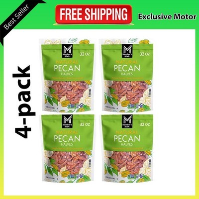 4 pack - Member's Mark Natural Pecan Halves (2 lbs.) - free shipping | eBay
