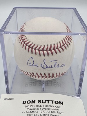 Don Sutton Autographed/Signed Baseball TRISTAR | eBay