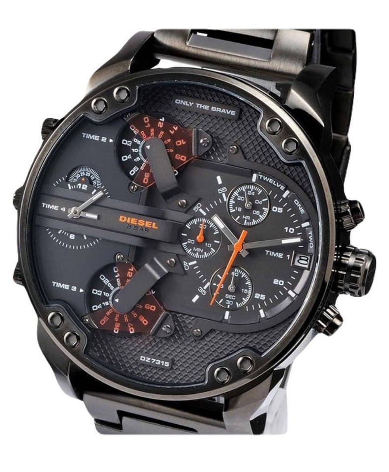 [DIESEL] Watch Analog Black Chronograph Popular | eBay