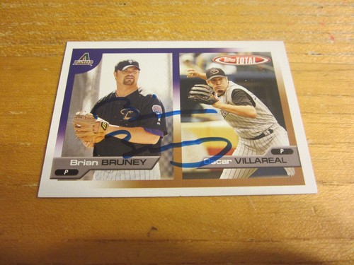 Brian Bruney Autographed Signed 2005 Topps Total #632 Card MLB ...