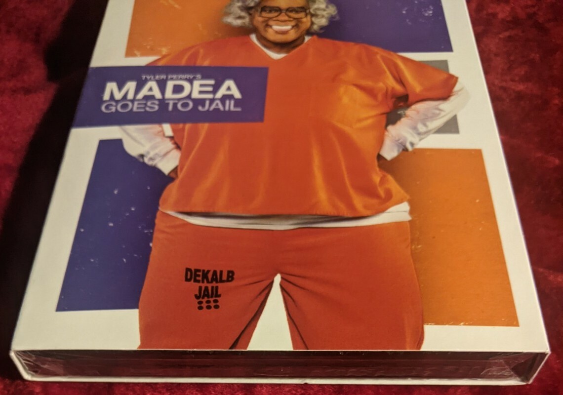 Tyler Perry's Madea Goes to Jail (DVD, 2009) New Sealed with Rare ...