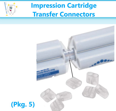 VPS Impression Cartridge Transfer Connectors (Pack of 5) Clear #CC-IMP ...