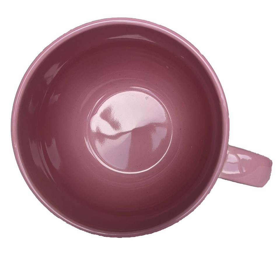 Peanuts Snoopy Ceramic Soup Mug 24 Ounces Easter Eggs Spring Pink | eBay