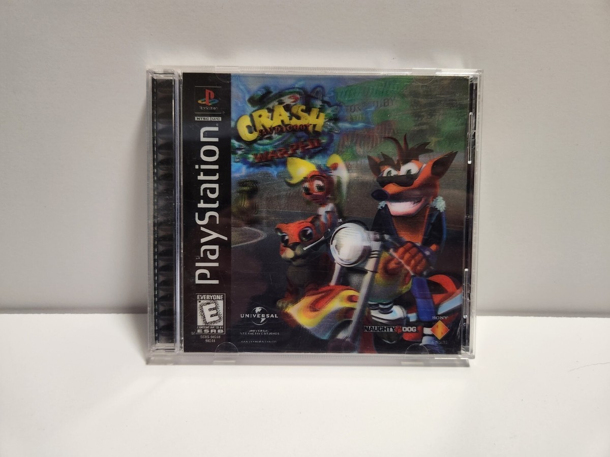Crash Bandicoot 3 Cover Crash Bandicoot 3: Warped (PS1) PlayStation