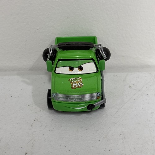 Disney Pixar Cars Chick Hicks Crew Chief Rare Green #86 Pick Up Truck ...