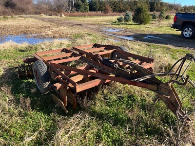 used 8.5'b pull behind disk harrow | eBay